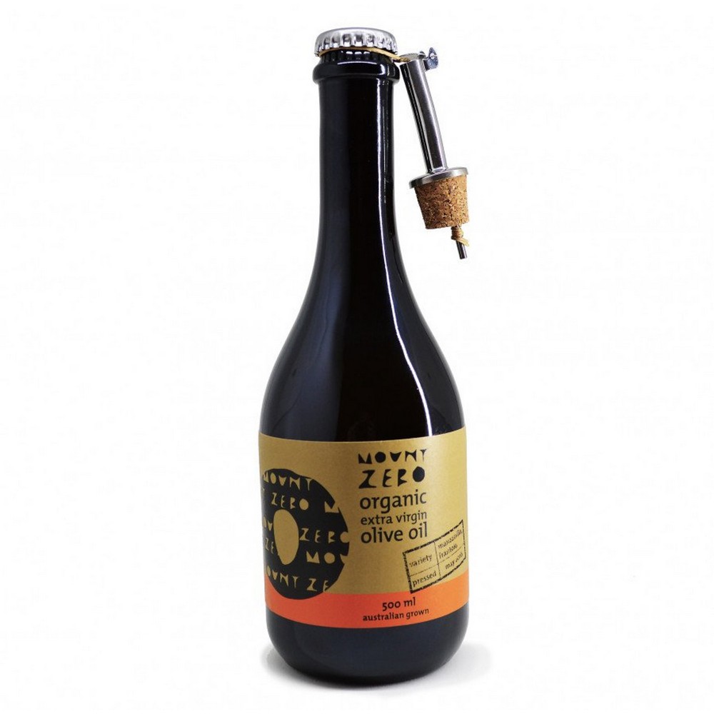 Mount Zero - Organic Extra Virgin Olive Oil W/Cork Seal 500ml | Peter's ...