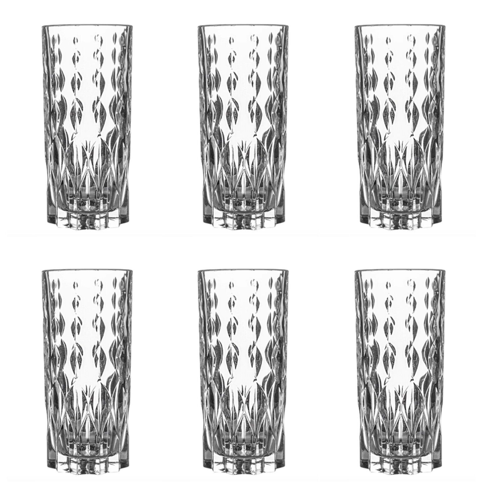 RCR Crystal - Marilyn Highball Set 350ml 6pce | Peter's of Kensington