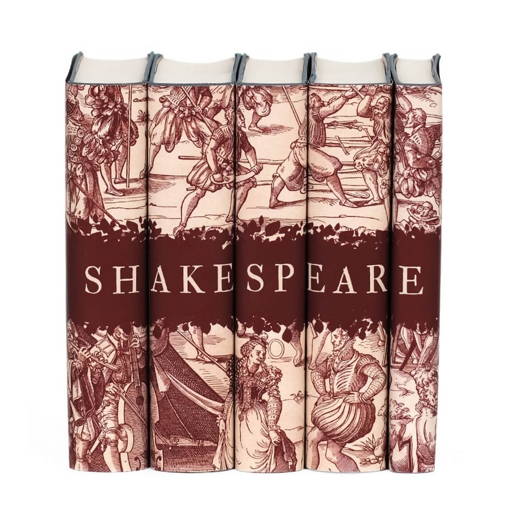Collectors Library - William Shakespeare Engraving Book Set 5pce ...