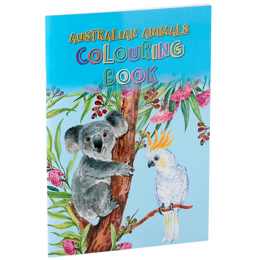 Kids Book - Australian Animals Coloring Book | Peter's of Kensington