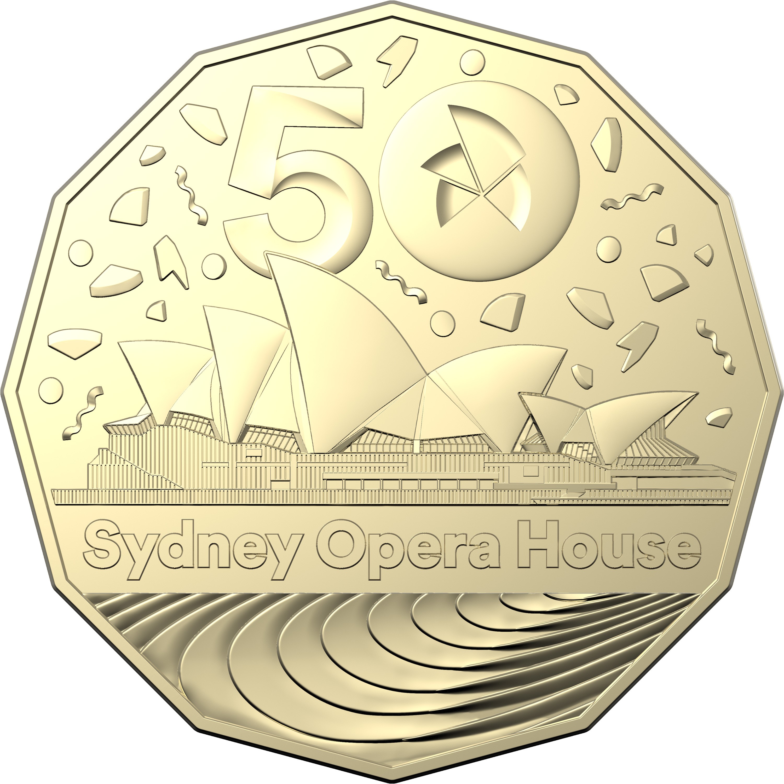 Royal Australian Mint - Opera House Anniversary Uncirculated 50c Coin ...