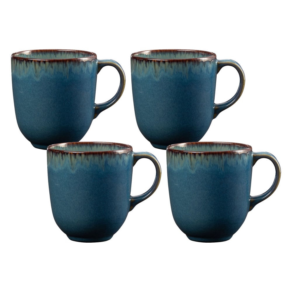 Mason Cash - Reactive Mug Set Blue 4pce | Peter's of Kensington