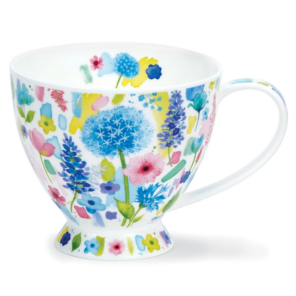 Dunoon - Skye Collection Floral Burst Mug Blue 450ml | Peter's of ...