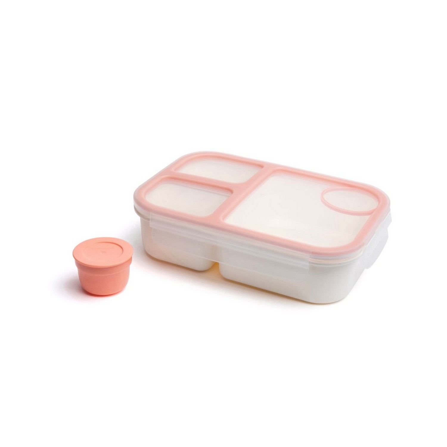Lock & Lock - To-Go Bento Box Pink 980ml | Peter's of Kensington