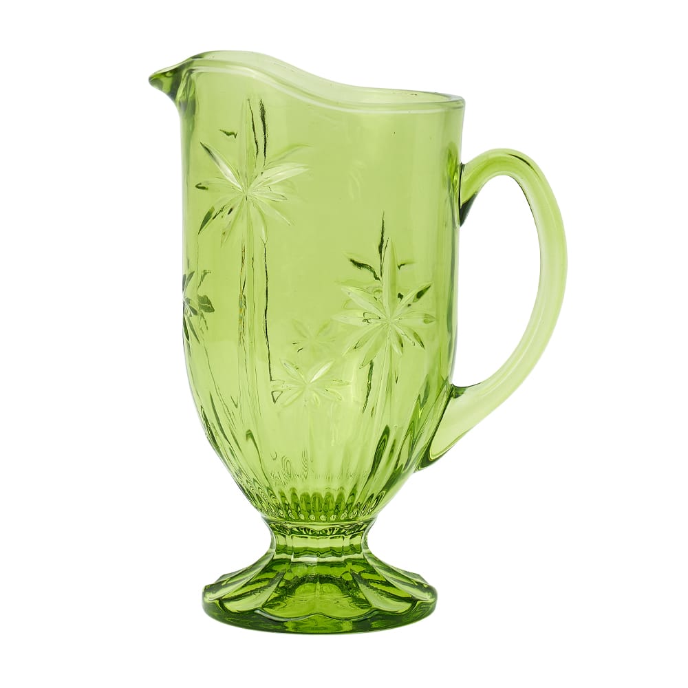 A.Trends - Palm Tree Pitcher Green 1.4L | Peter's of Kensington