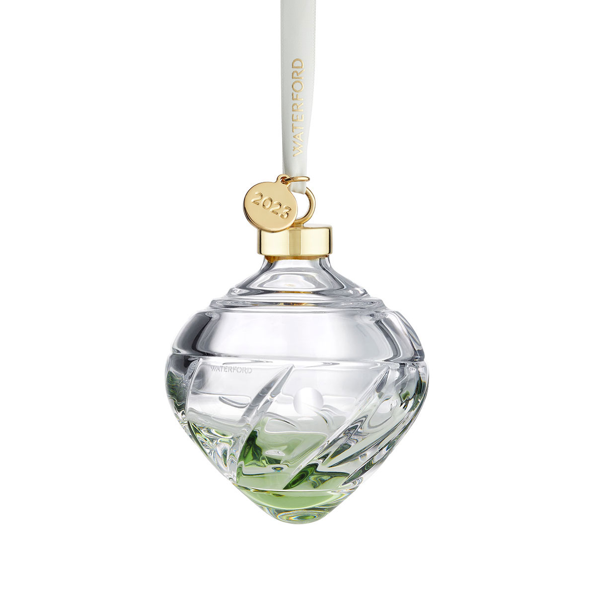 Waterford - Winter Wonders Mistletoe Crystal Bauble Green | Peter's of ...