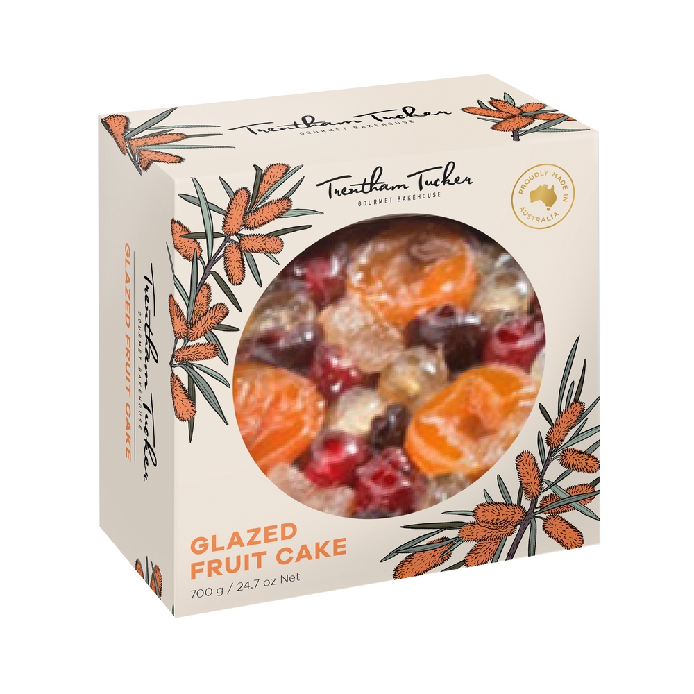 Trentham Tucker - Glazed Fruit Cake 700g | Peter's of Kensington
