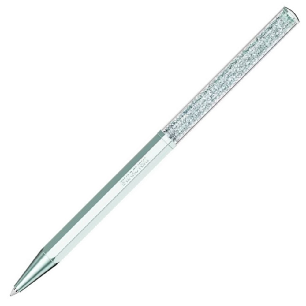 Swarovski Crystal - Crystalline Ballpoint Pen Azure Blue w/Blue Lacquer ...