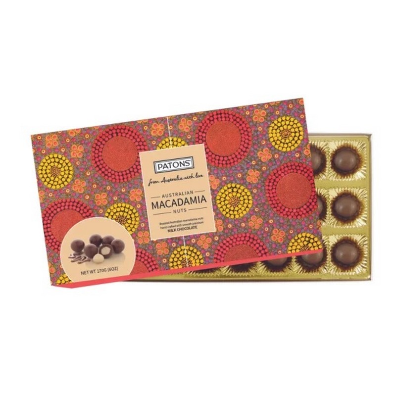 Paton's - Milk Macadamia Aboriginal Art 170g | Peter's of Kensington