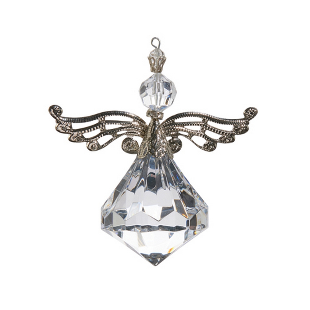 Raz - Crystal Drop Angel Ornament | Peter's of Kensington
