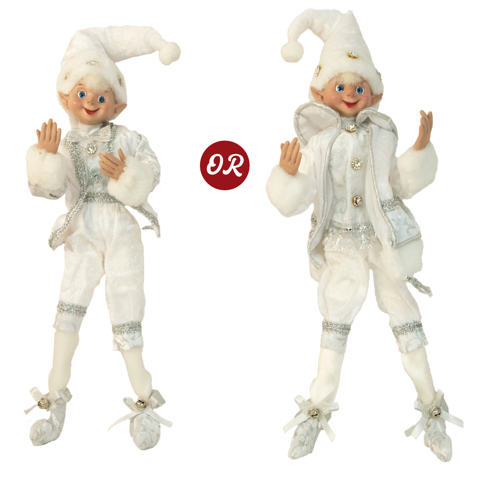 Raz - Posable Elf 40cm Assorted | Peter's of Kensington