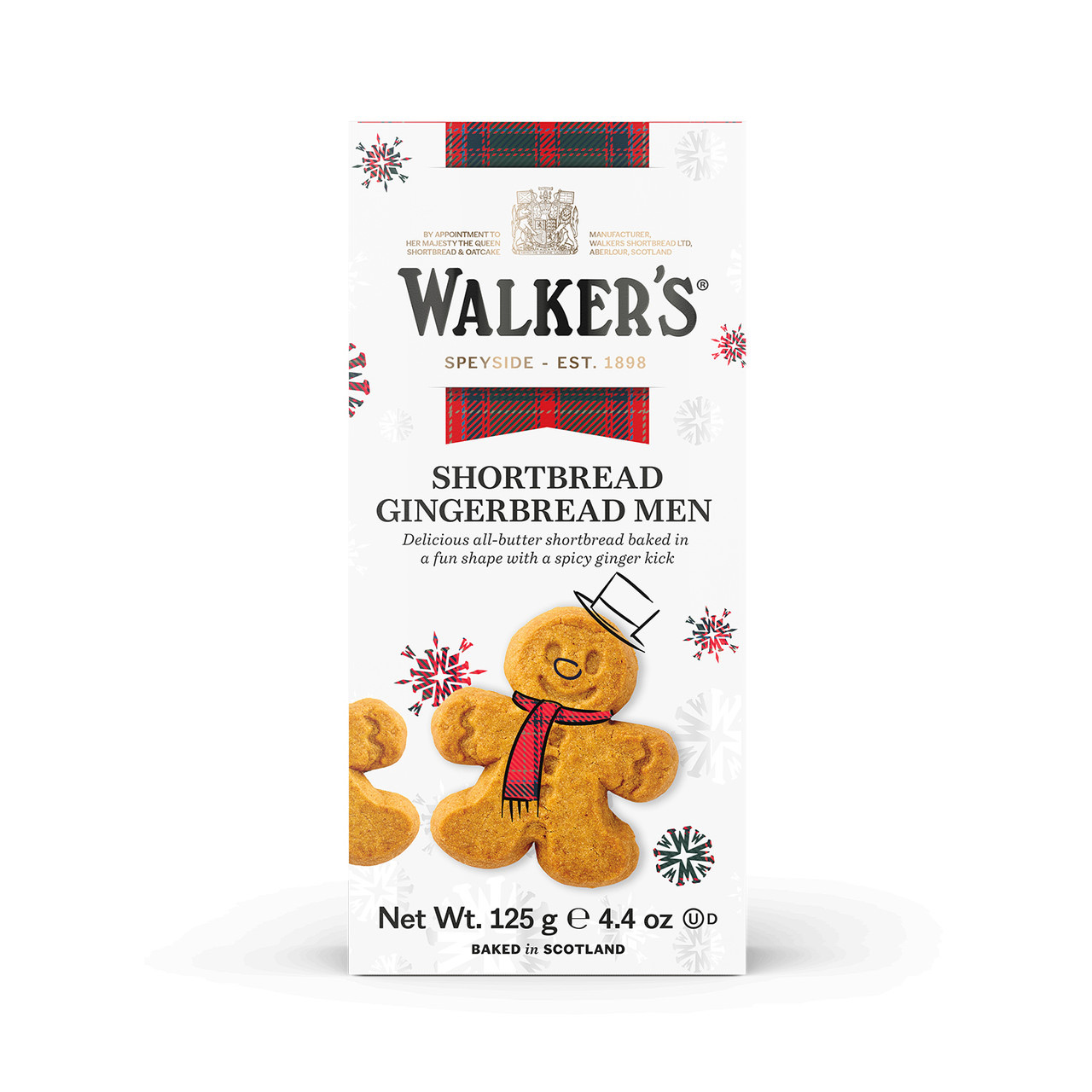 Walkers - Shortbread Gingerbread Men 125g | Peter's of Kensington