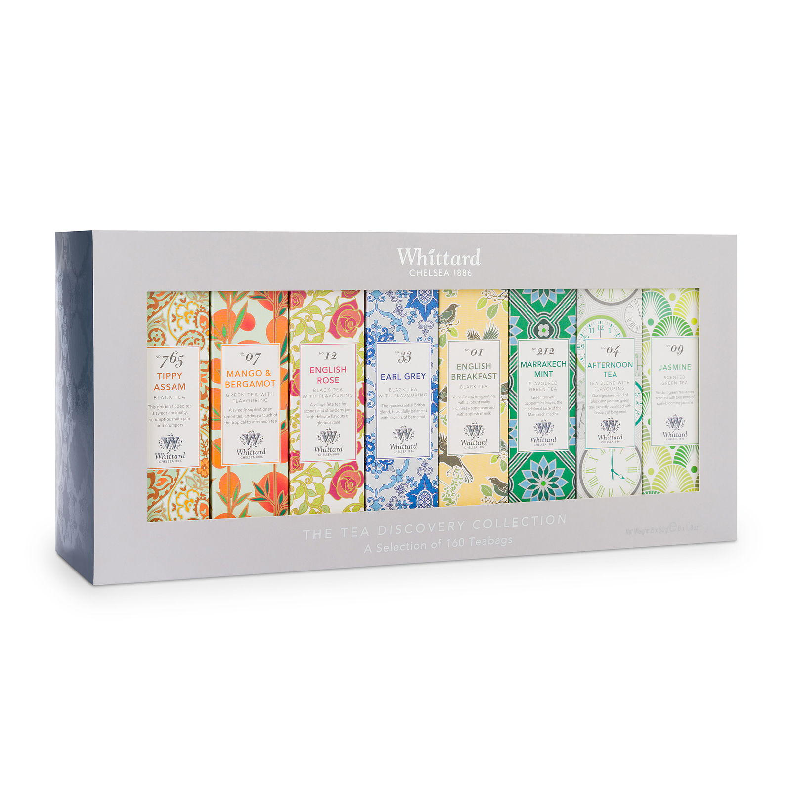 Whittard Of Chelsea - Tea Discovery Collection Gift Set 8pce 160 ...