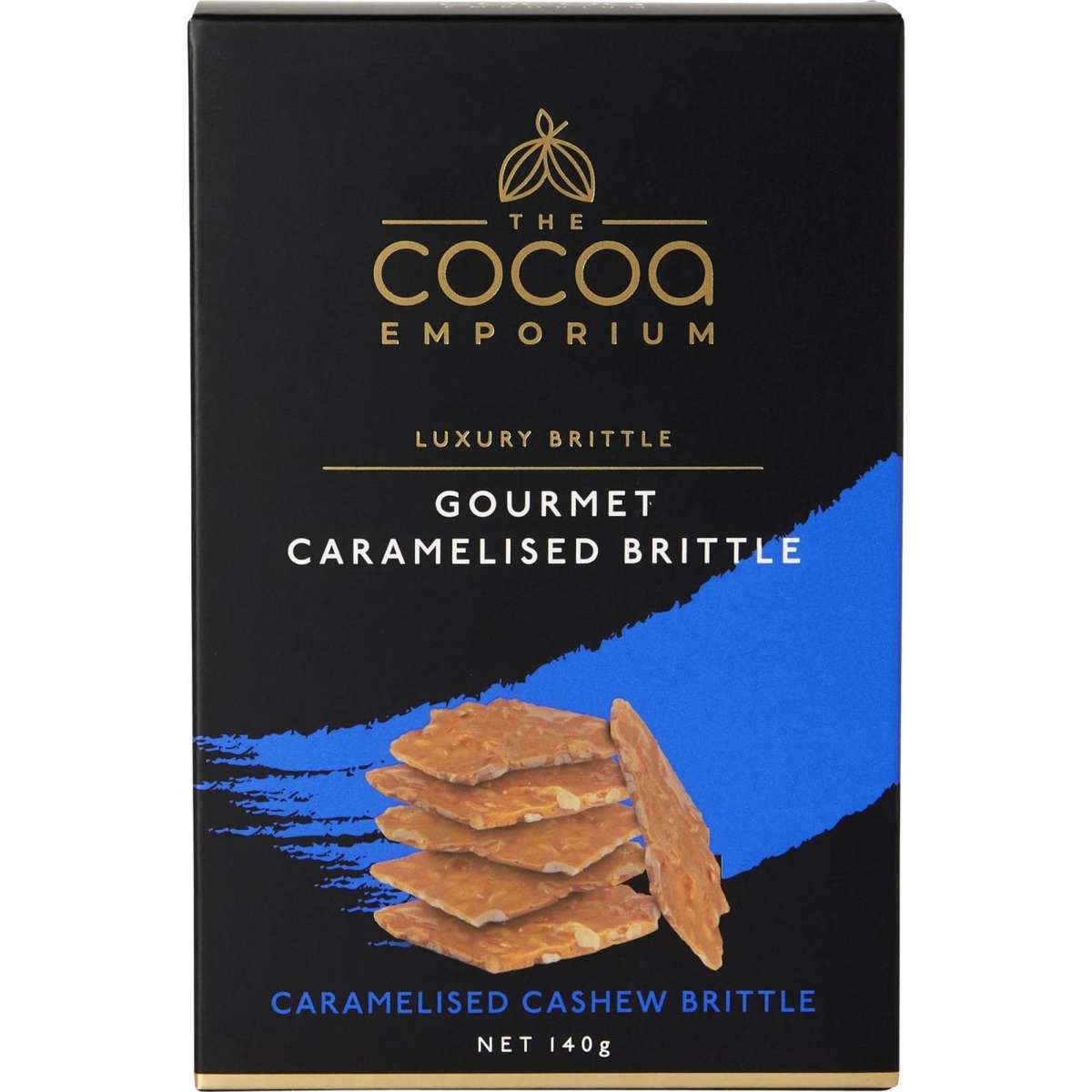 The Cocoa Emporium - Gourmet Caramelised Cashew Brittle 140g | Peter's ...