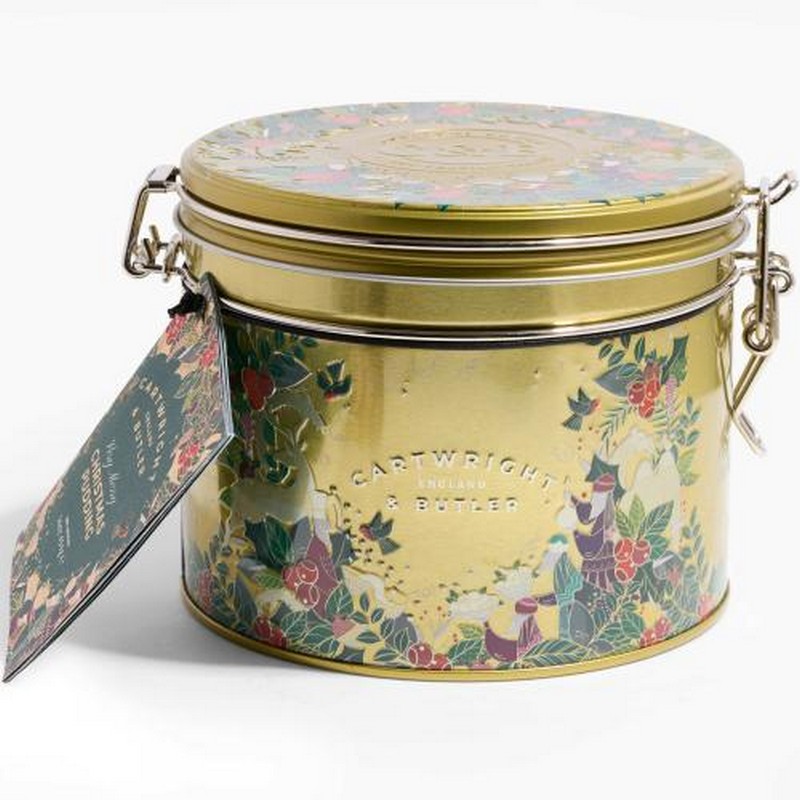 Cartwright & Butler - Merry Christmas Pudding Tin 454g | Peter's of ...
