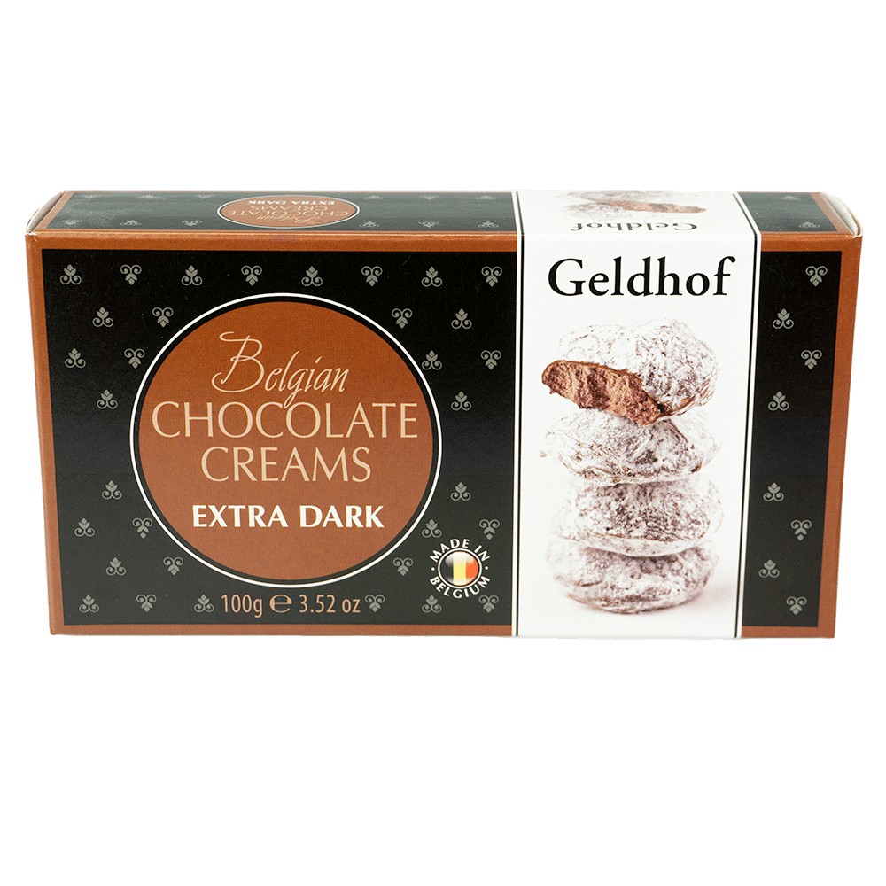Geldhof - Extra Dark Chocolate Creams 100g | Peter's of Kensington