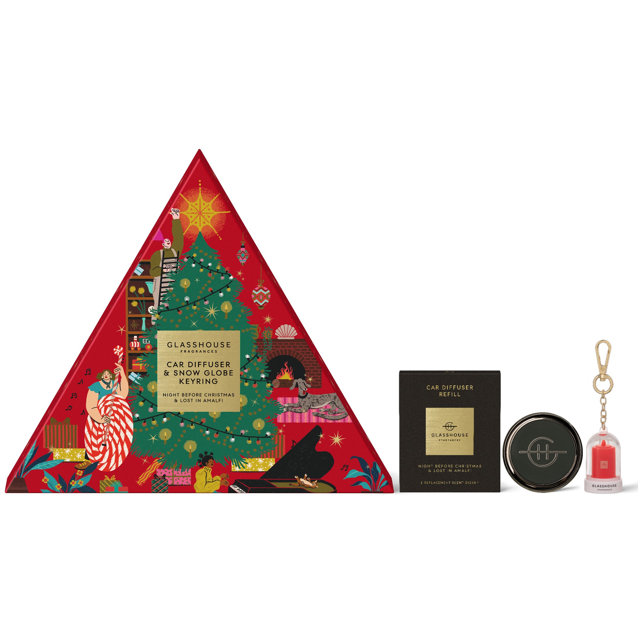 Glasshouse - Limited Edition Car Diffuser Gift Set Assorted Fragrances ...