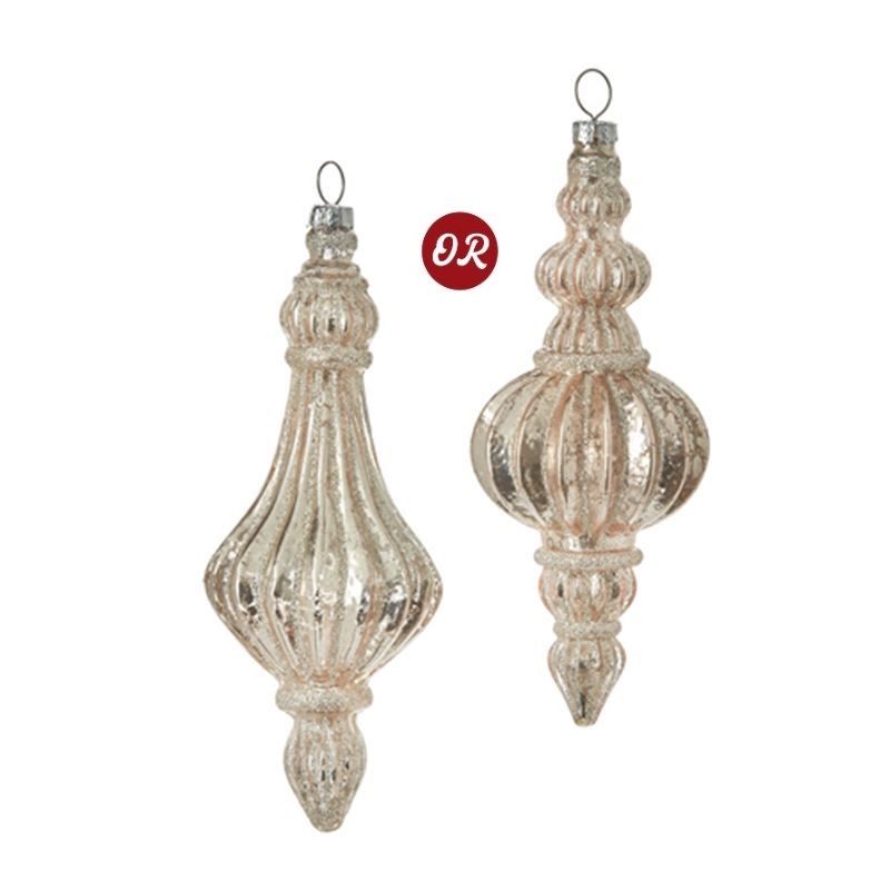 Raz - Gold Vintage Ornament Assorted | Peter's of Kensington