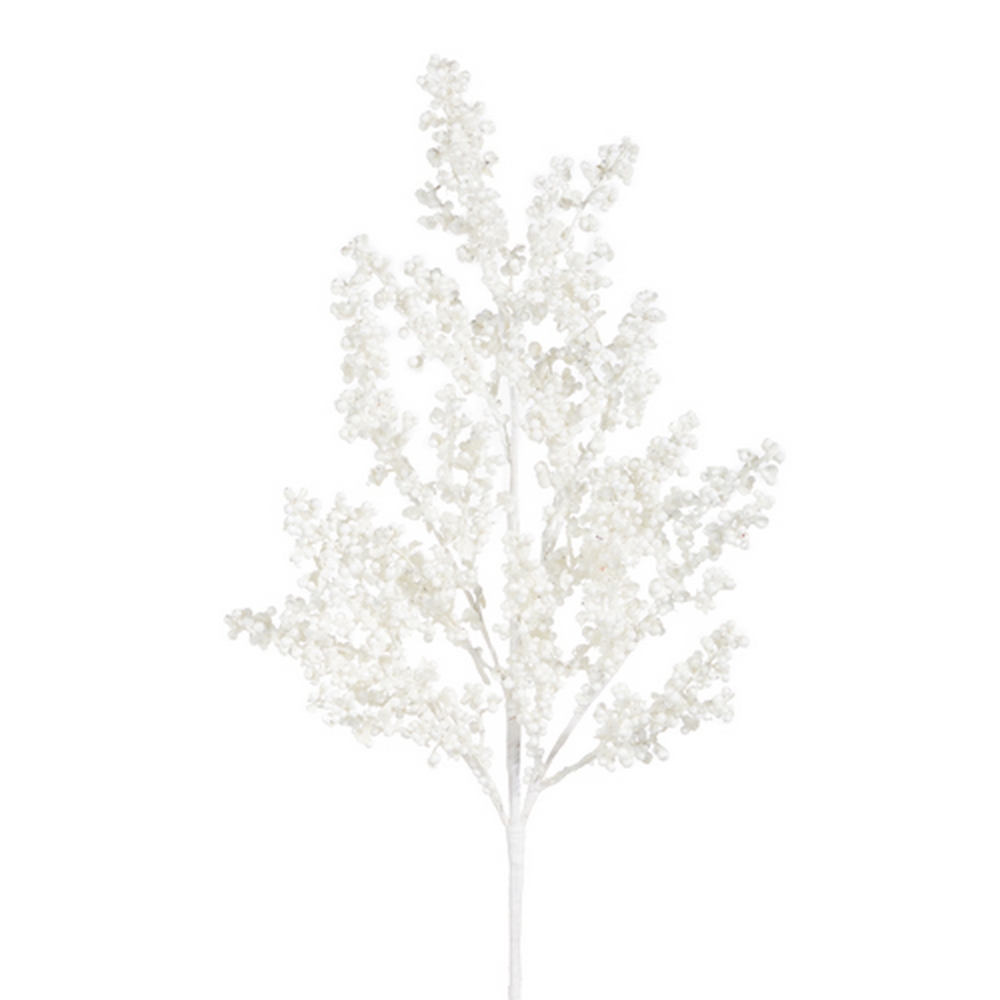 Raz - Snowy White Berry Spray 73cm | Peter's of Kensington