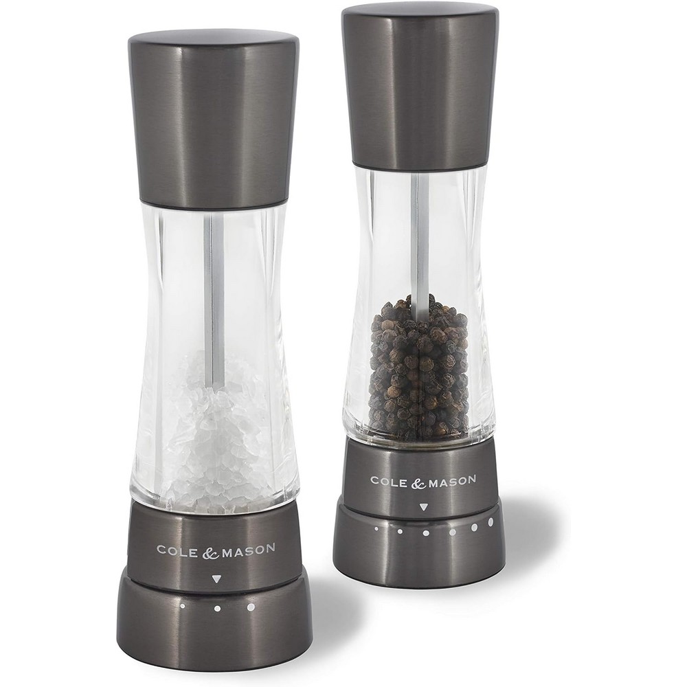 Cole & Mason - Derwent Black Wood Salt & Pepper Mill Set 2pce | Peter's ...